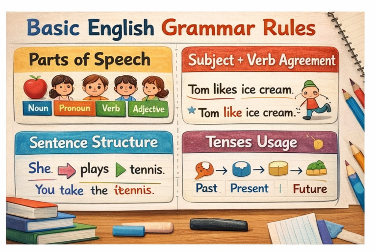Basic English Grammar Rules Every Student Must Know - Learn English ...