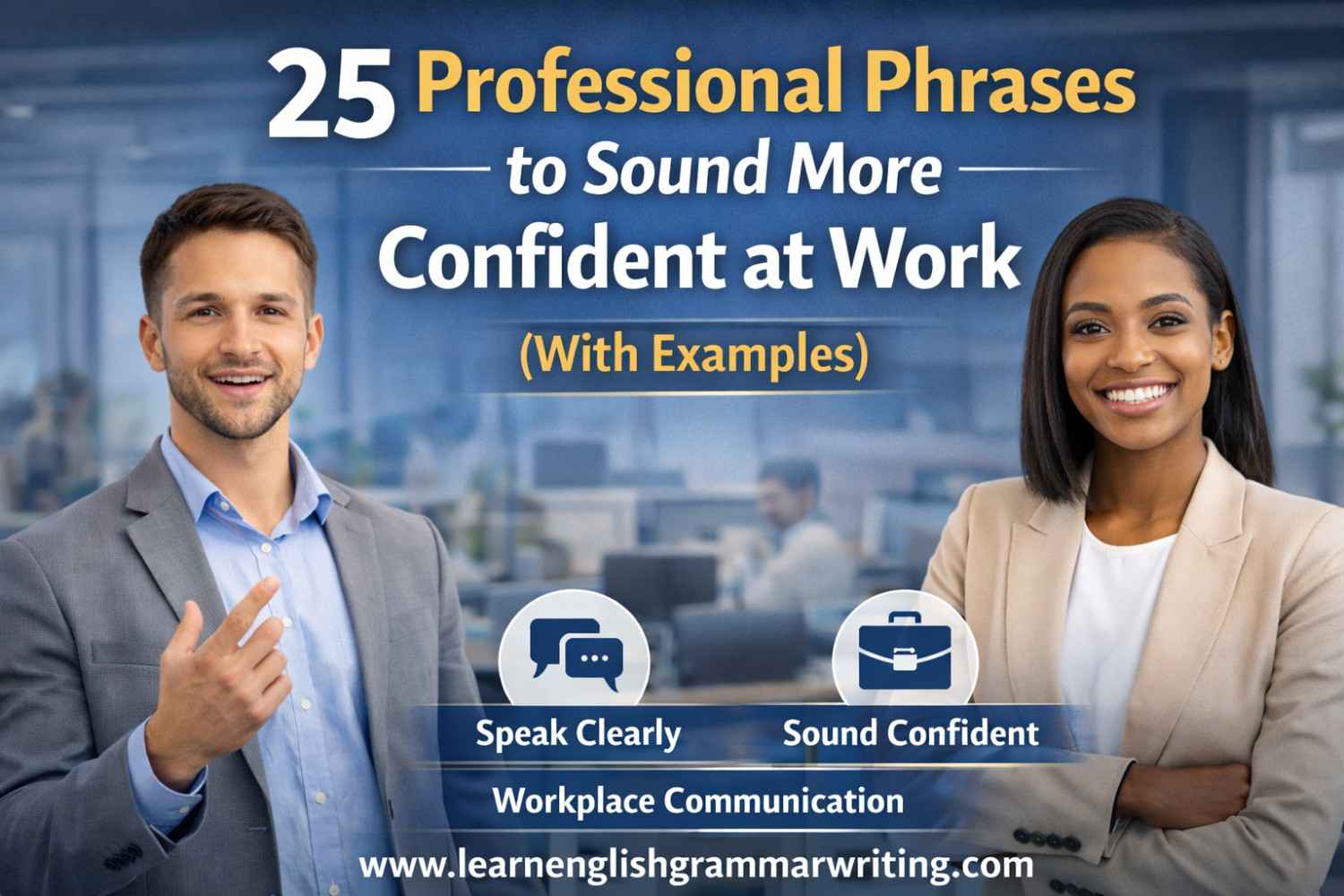 25 Professional Phrases to Sound More Confident at Work (With Examples ...