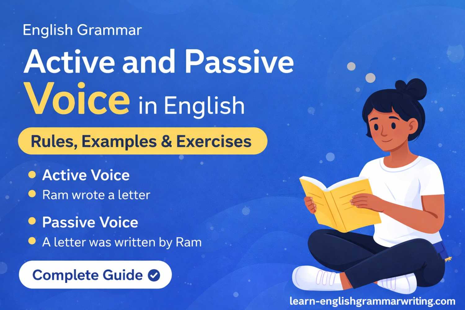 Active and Passive Voice in English: Rules, Examples & Exercises ...
